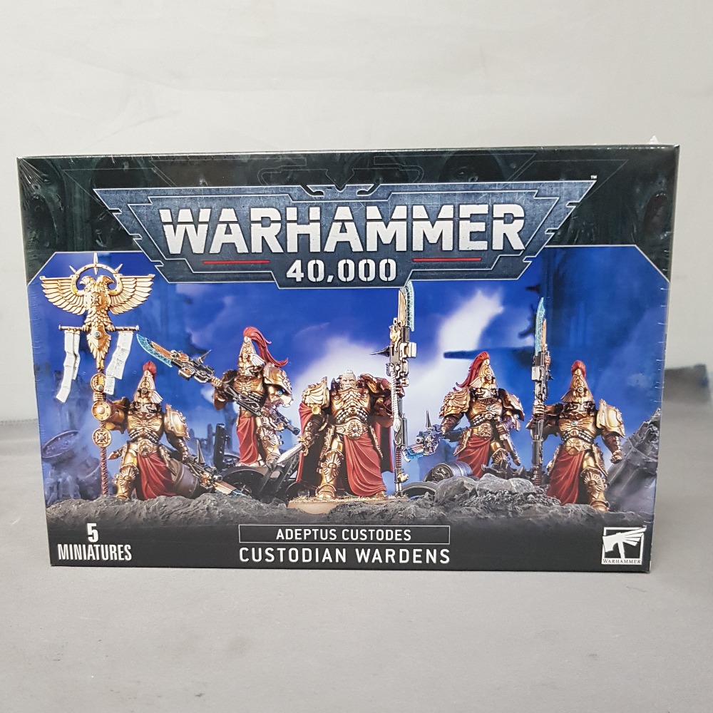 New Games workshop Adeptus Custodes - Custodian Wardens miniatures ...